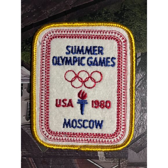Accessories | 198 Summer Olympic Games Moscow Patch Never Been Used New ...